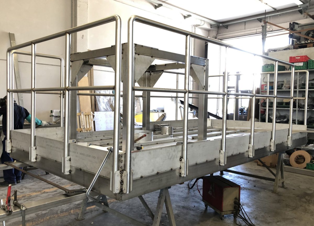 Ballatoio in acciaio inox - BI&CI Metal Steel